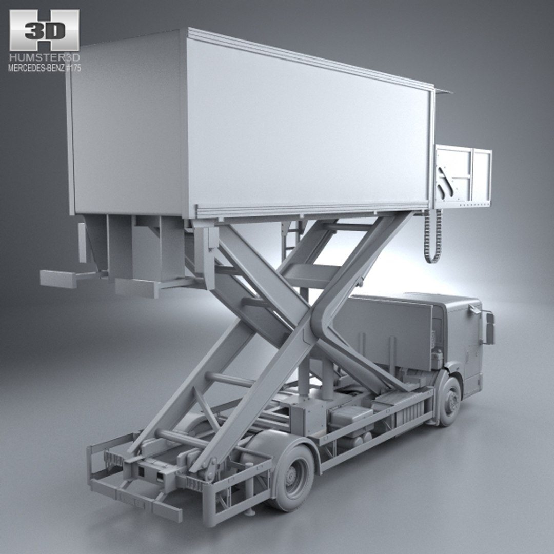 3d model mercedes mercedes-benz econic