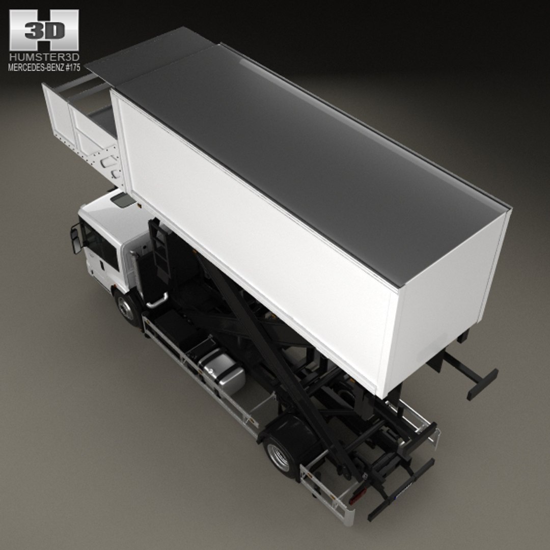 3d model mercedes mercedes-benz econic