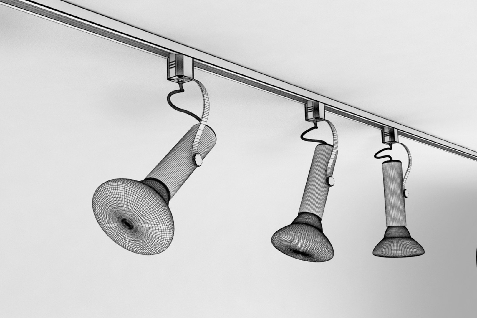 Track Lighting 3d Model