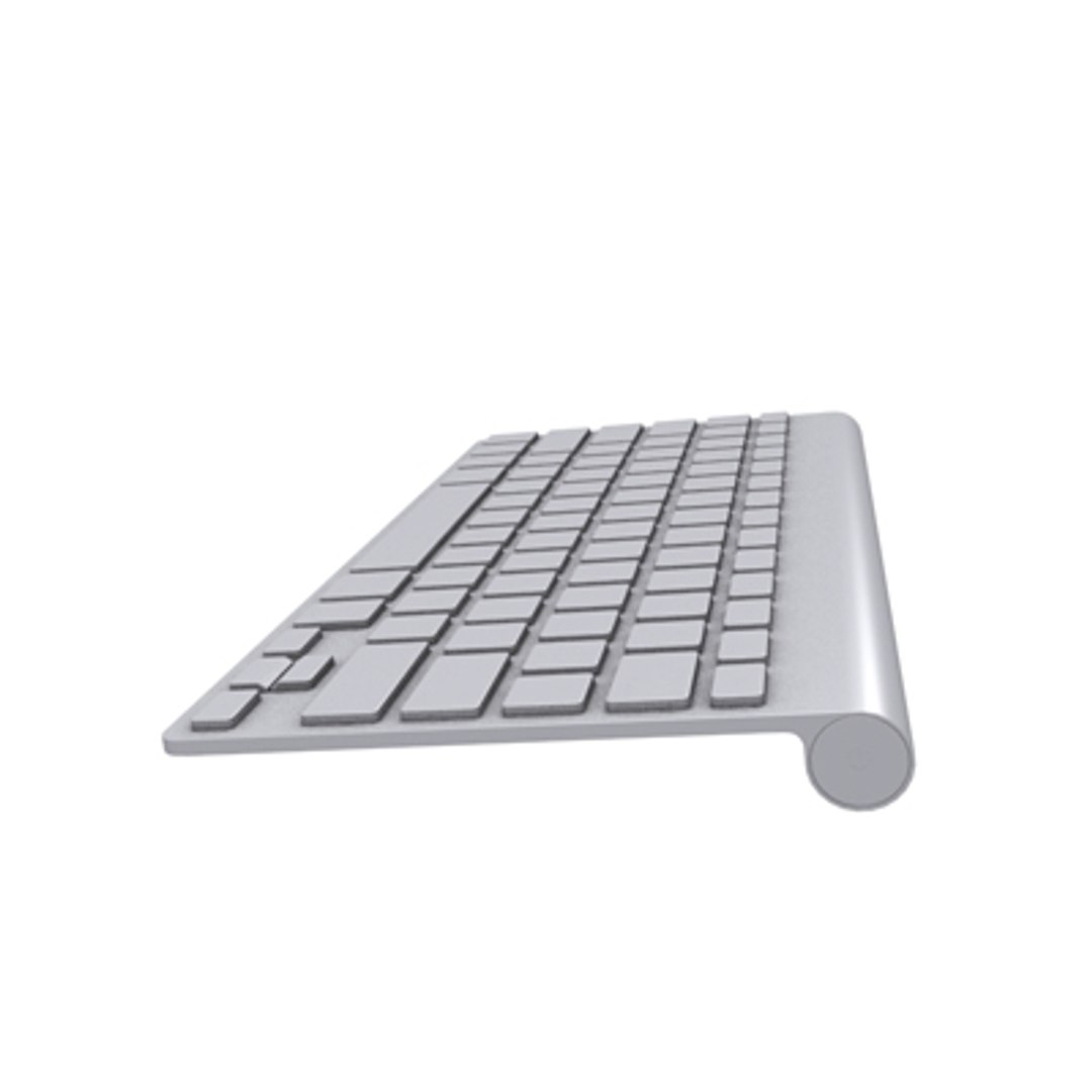 Apple Wireless Keyboard Slim 3d Max