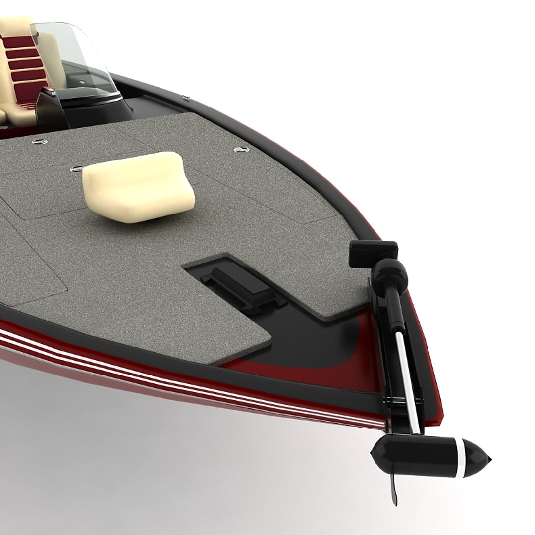 3d Model Bass Boat