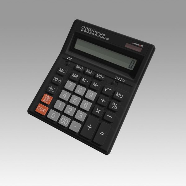 Solar Calculator 3D Models for Download | TurboSquid