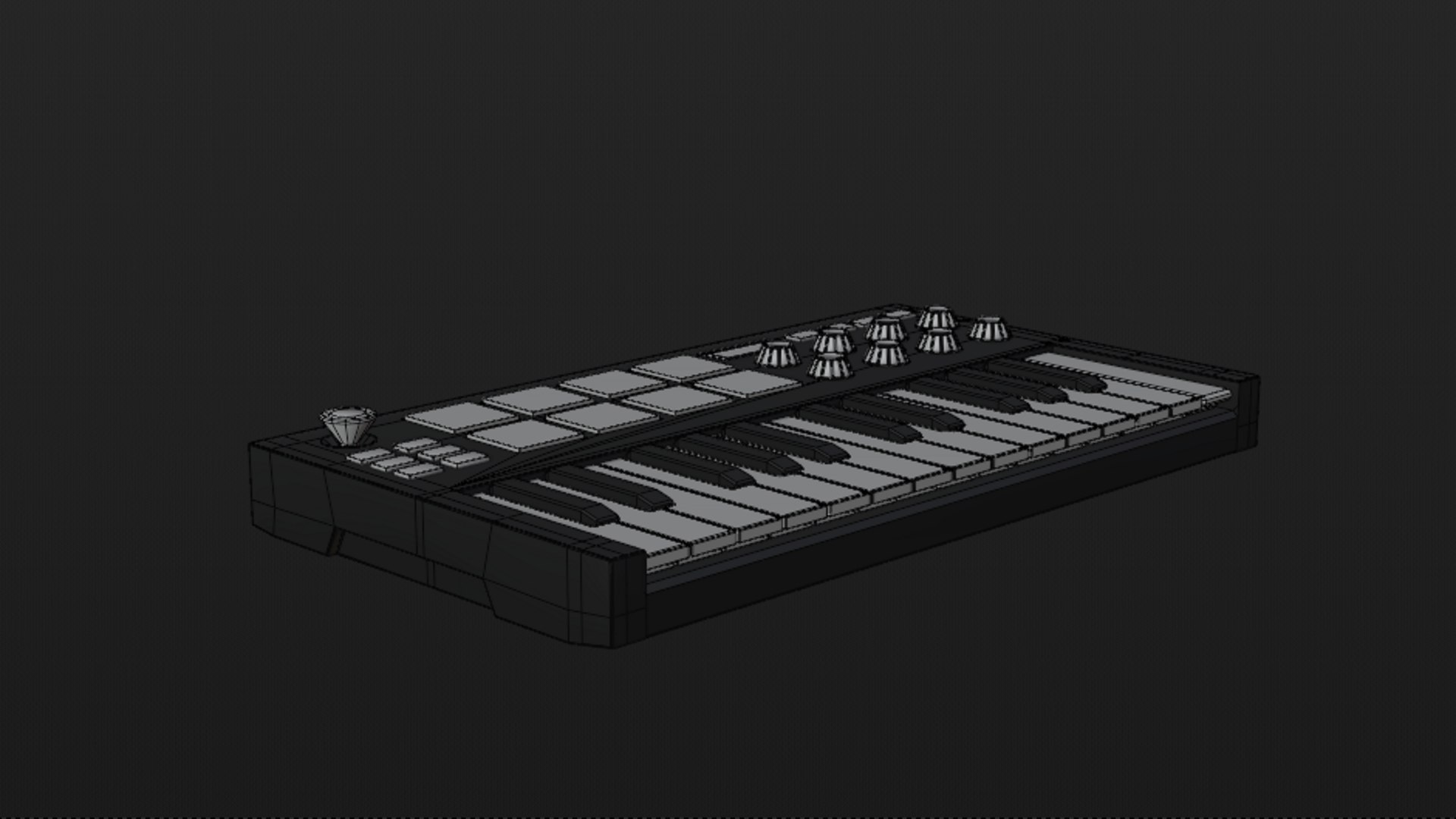 3D Akai MPK Mini Model - TurboSquid 2179488