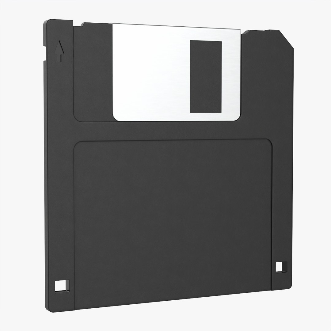 Floppy Disk 01 3D Model - TurboSquid 1756737
