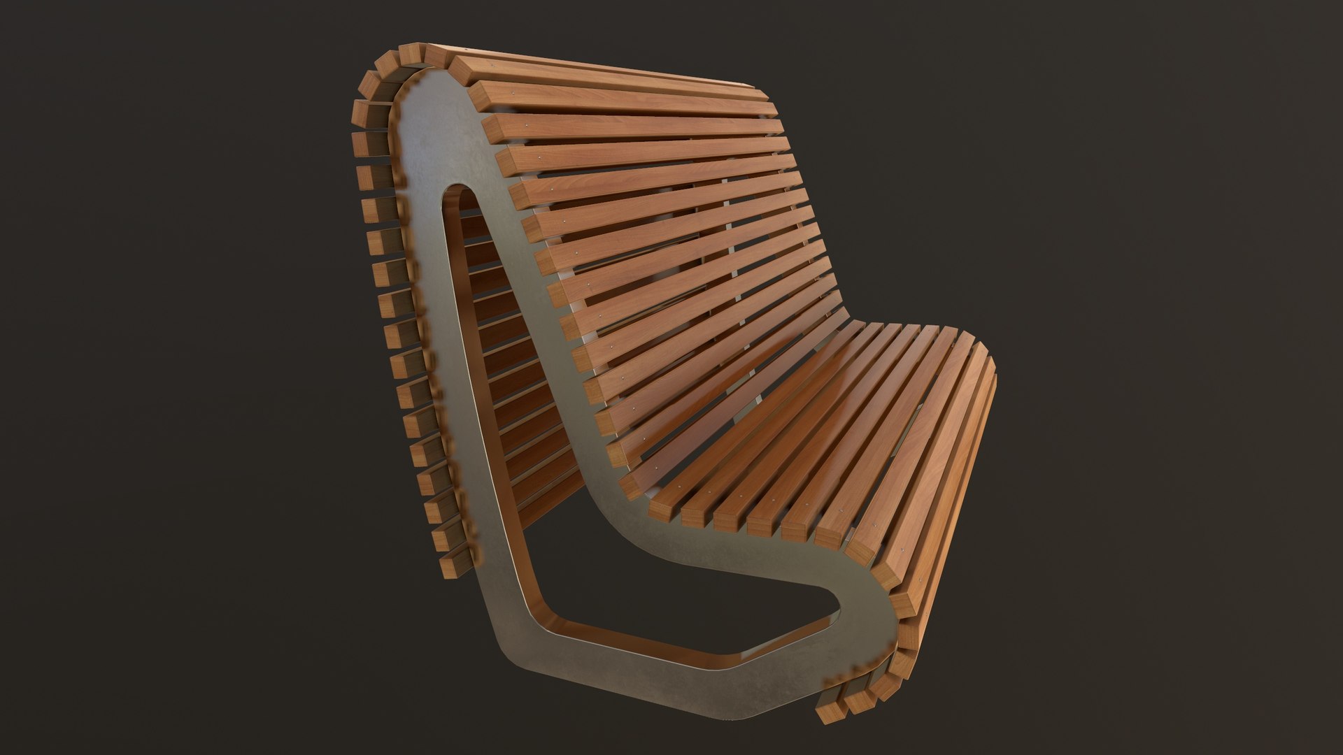 3D Modern Bench 3D Model AR VR - TurboSquid 1969935