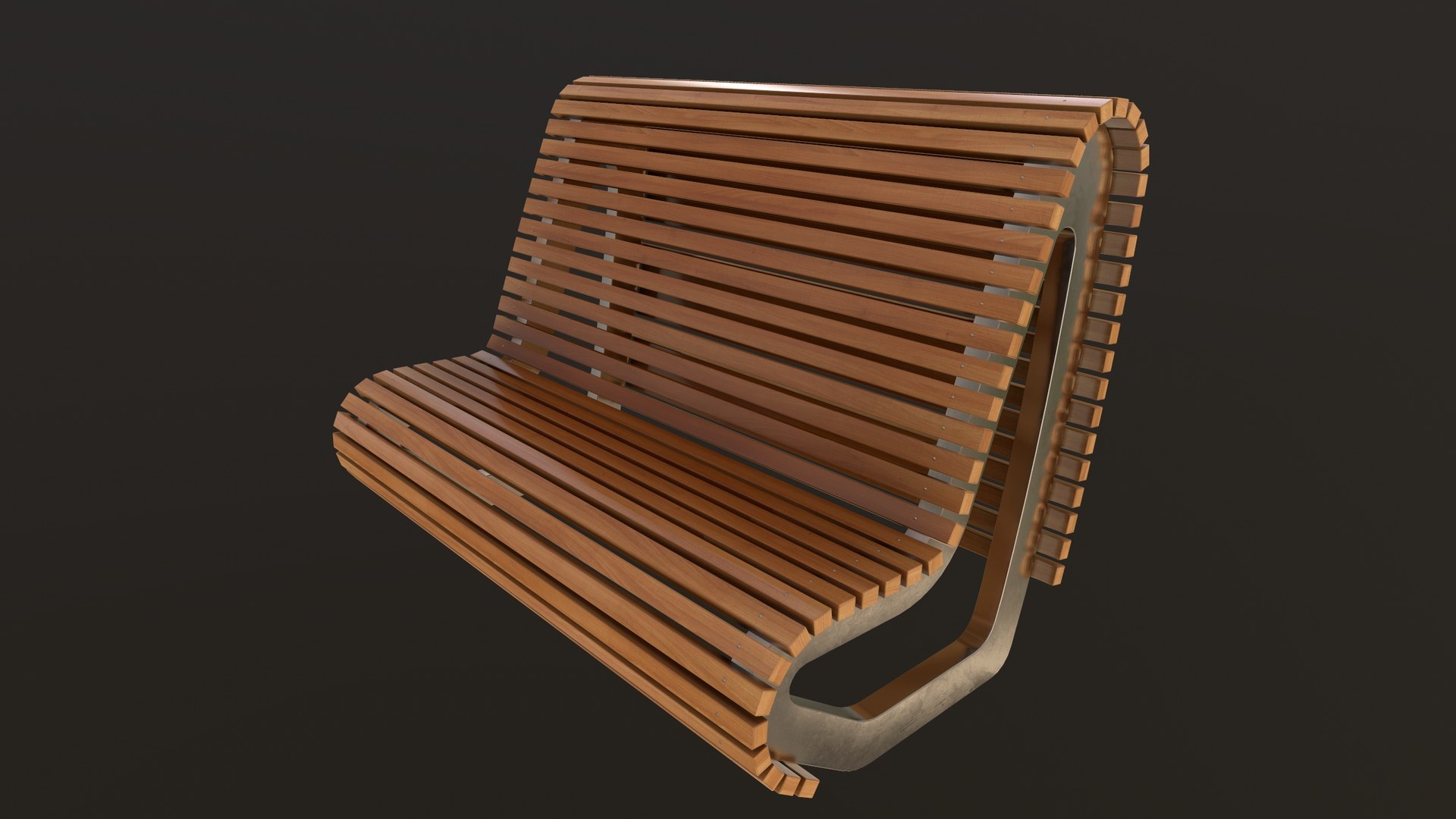 3D Modern Bench 3D Model AR VR - TurboSquid 1969935