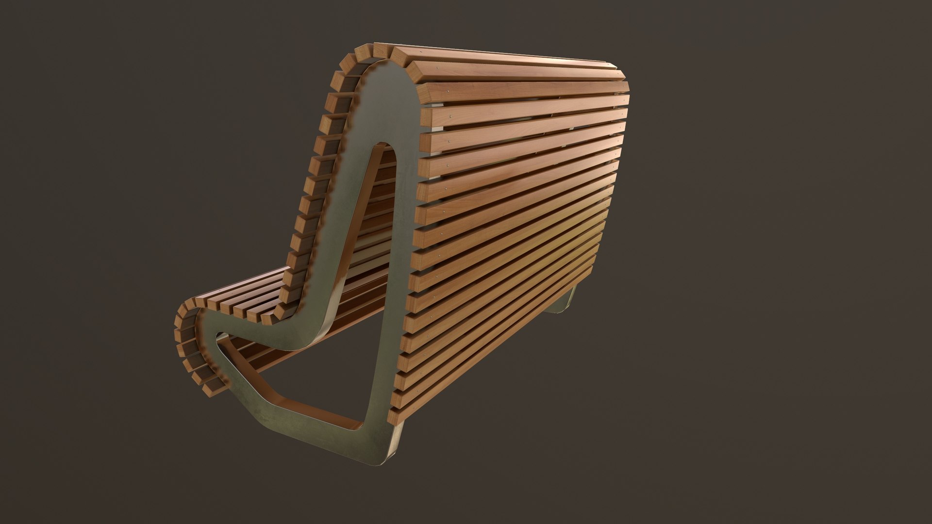 3D Modern Bench 3D Model AR VR - TurboSquid 1969935