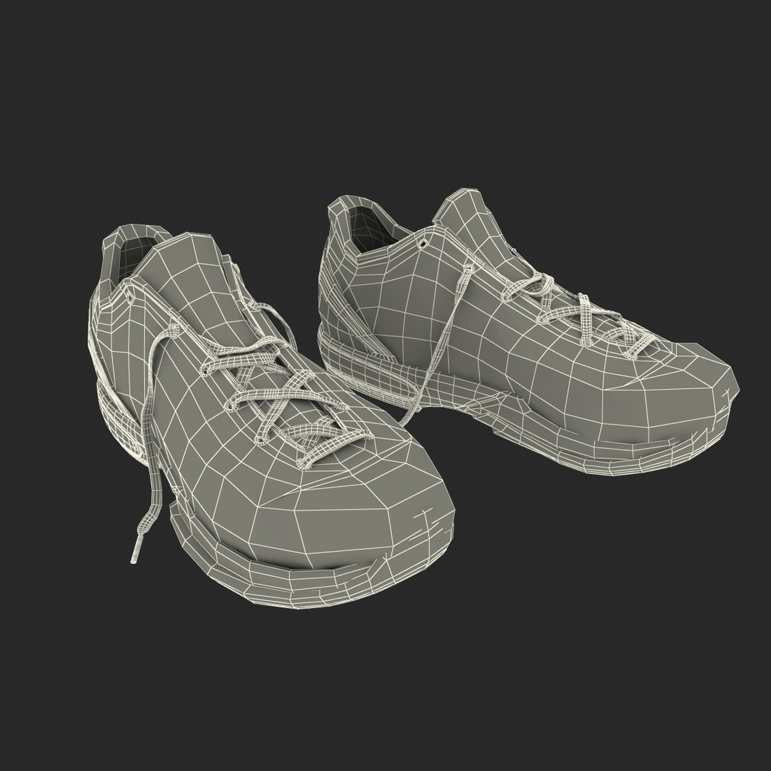 3d Model Of Sneakers Generic