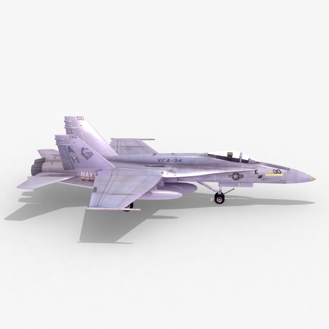 Hornet Strike Fighter Air 3d Model