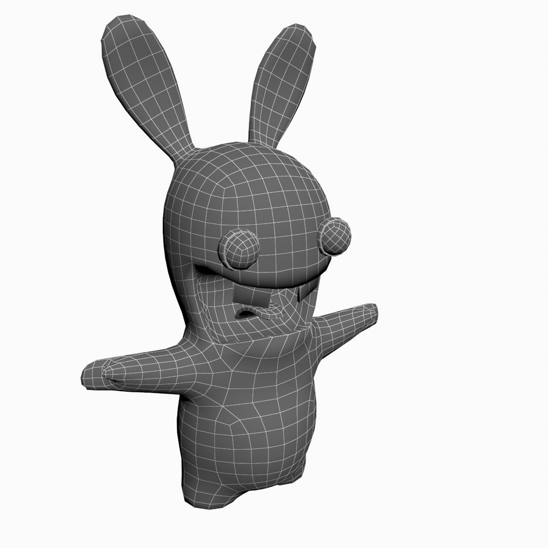 Lapin Cretin Character 3D Model | 1146060 | TurboSquid