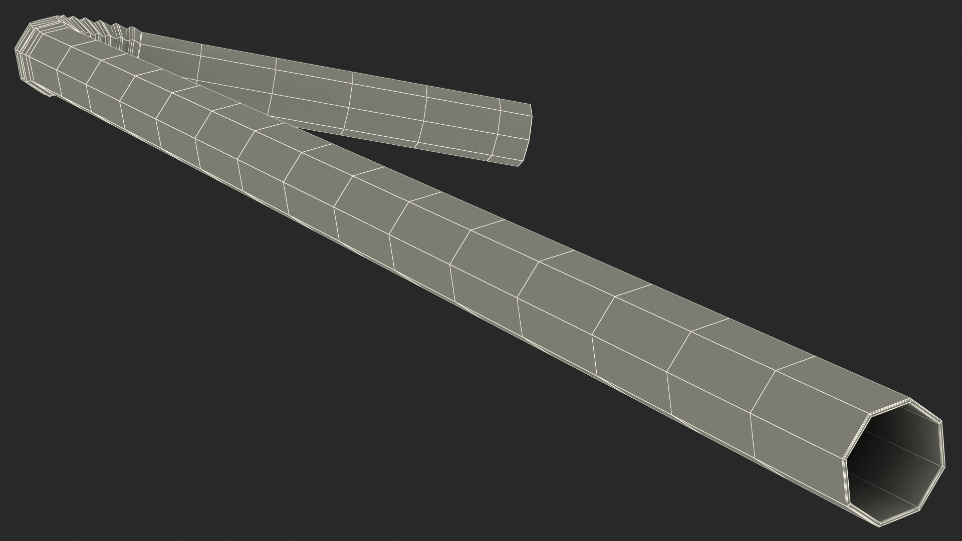 Bendy Plastic Drinking Straw 3D model - TurboSquid 1799612