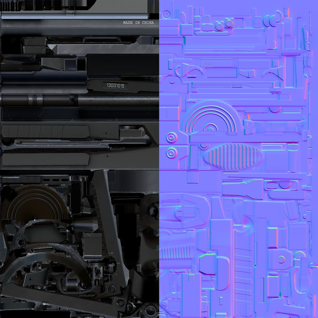 3D QBB-95 LSW Rifle - Mobile Ready Low Poly - TurboSquid 2278599