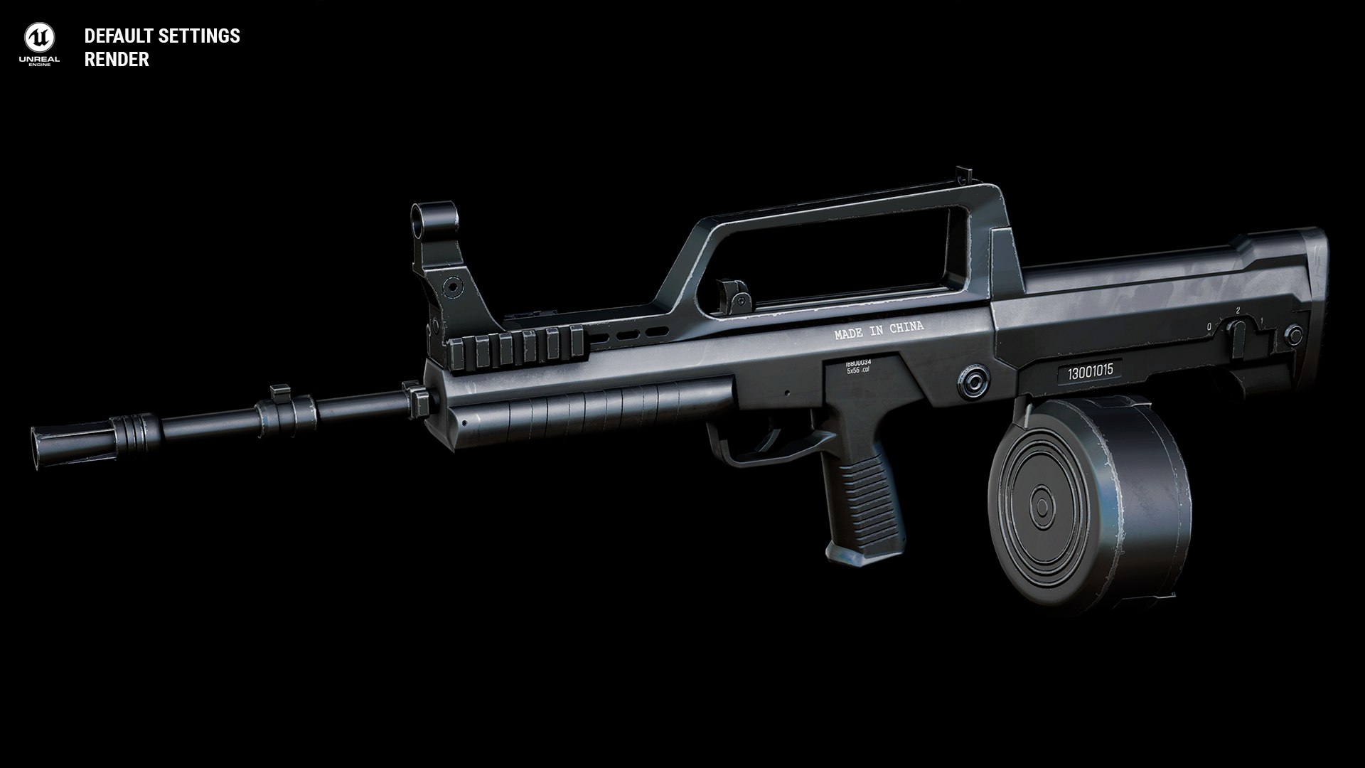 3D QBB-95 LSW Rifle - Mobile Ready Low Poly - TurboSquid 2278599