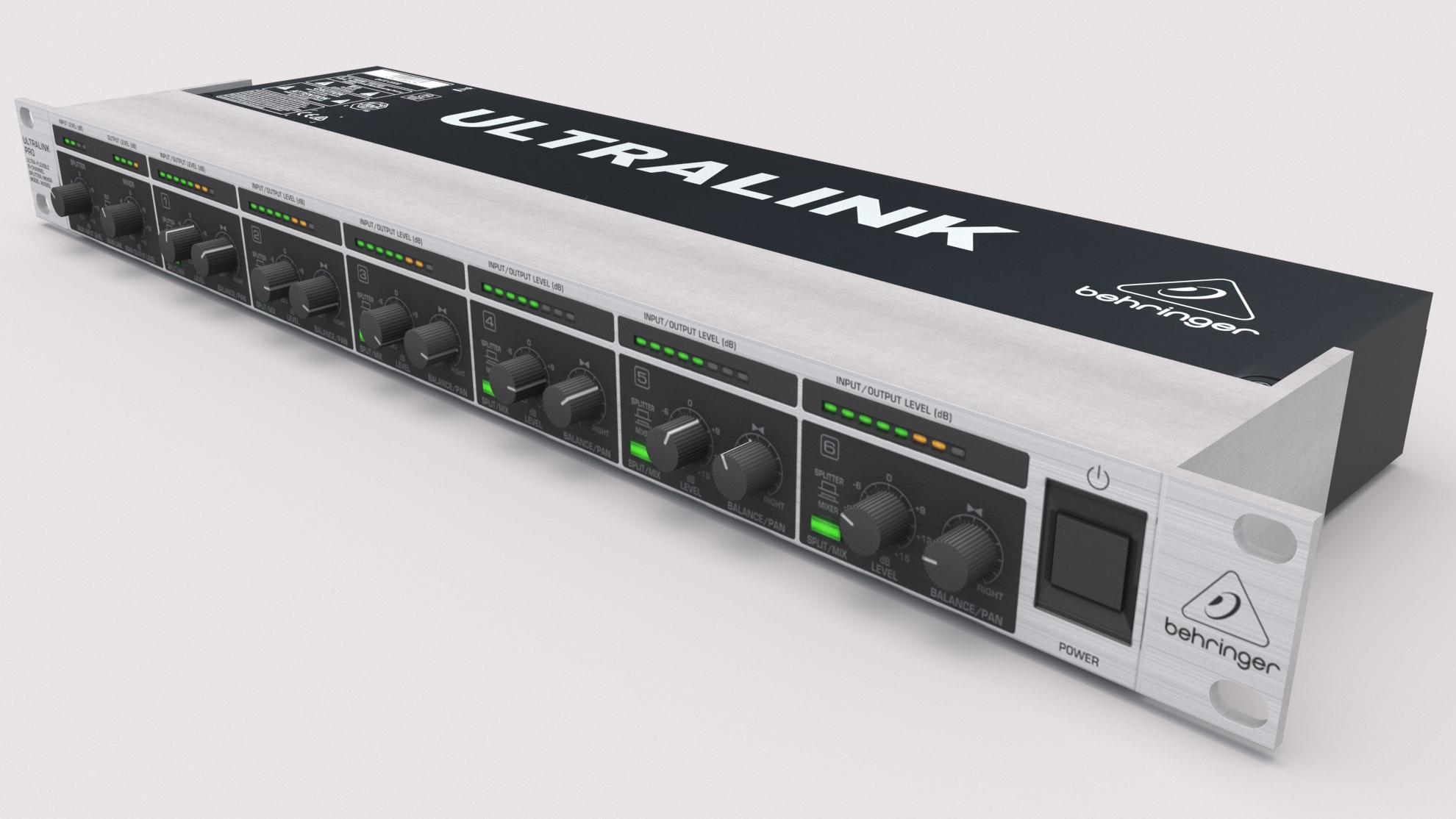 3D Behringer MX882 Audio Processor - TurboSquid 1747718