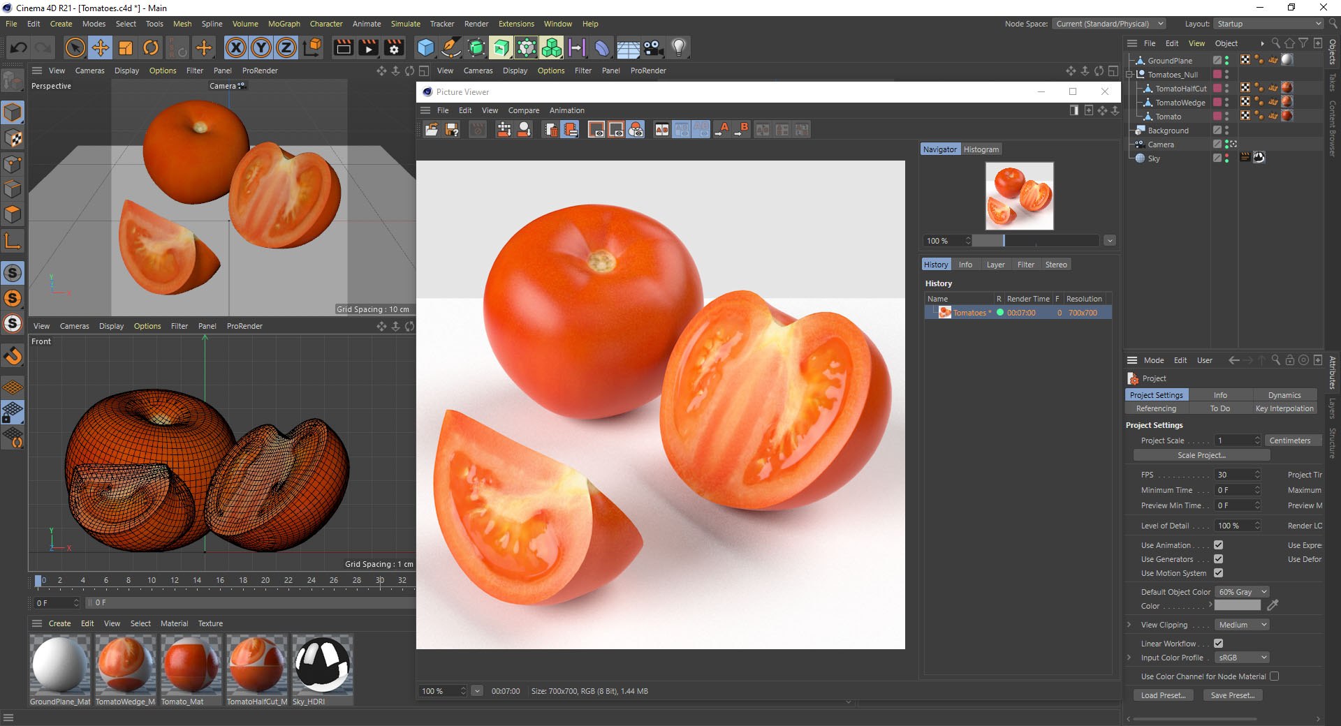 Tomatoes PBR Scan Retopo 3D Model - TurboSquid 1858966