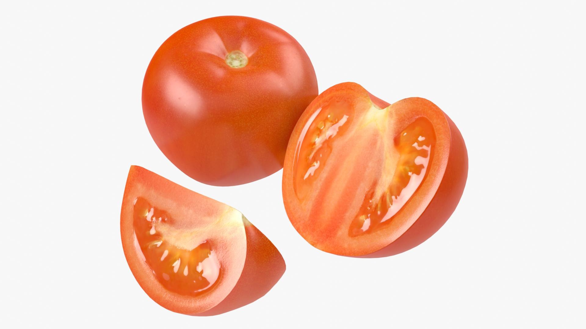 Tomatoes PBR Scan Retopo 3D Model - TurboSquid 1858966