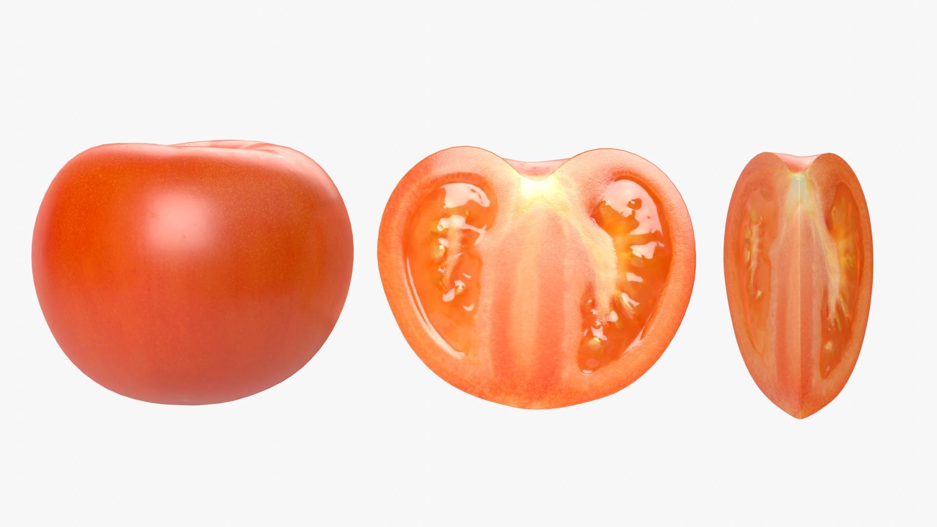Tomatoes PBR Scan Retopo 3D Model - TurboSquid 1858966