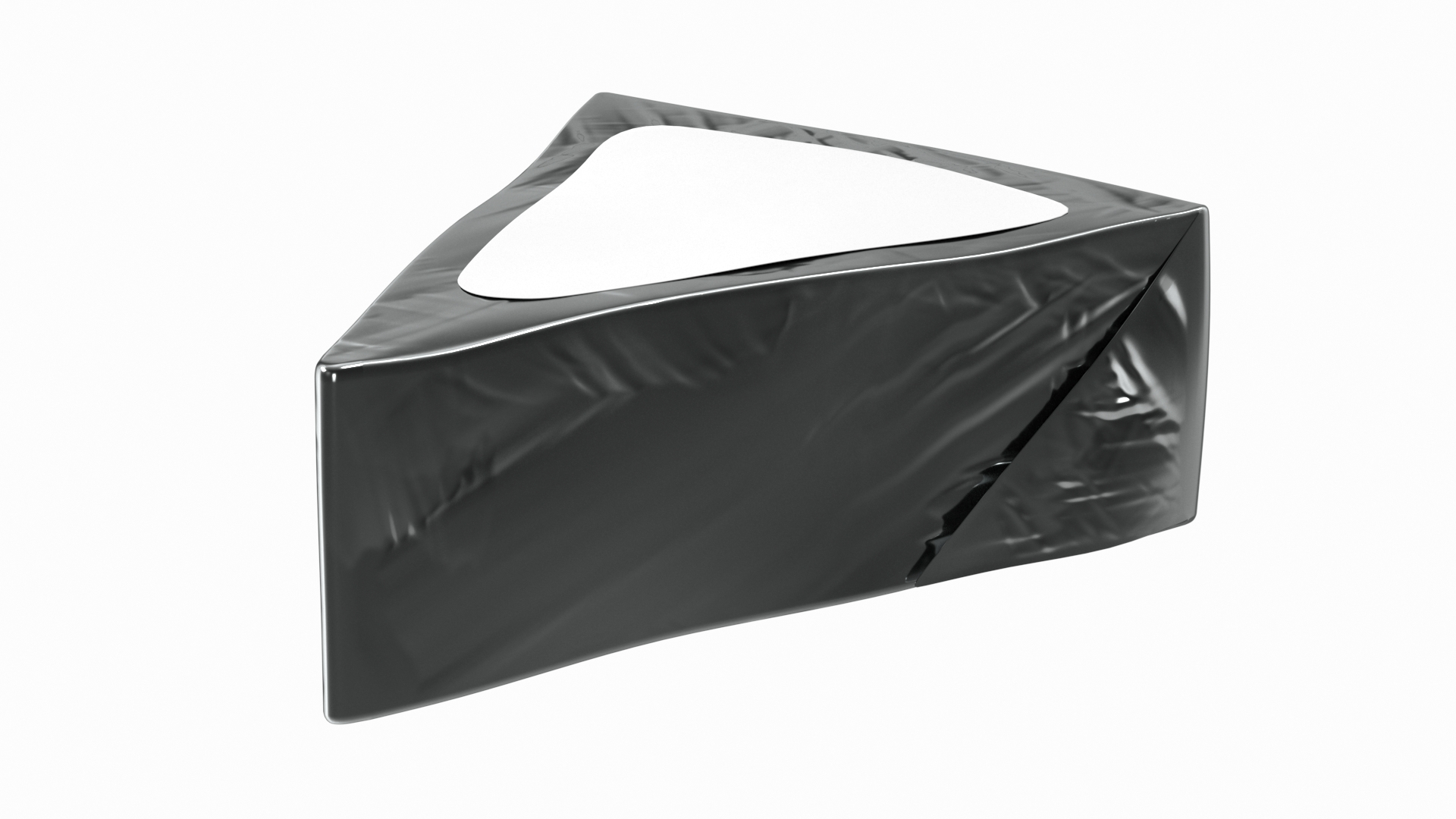 Foil Triangle Of Creamy Cheese Model - TurboSquid 2157712