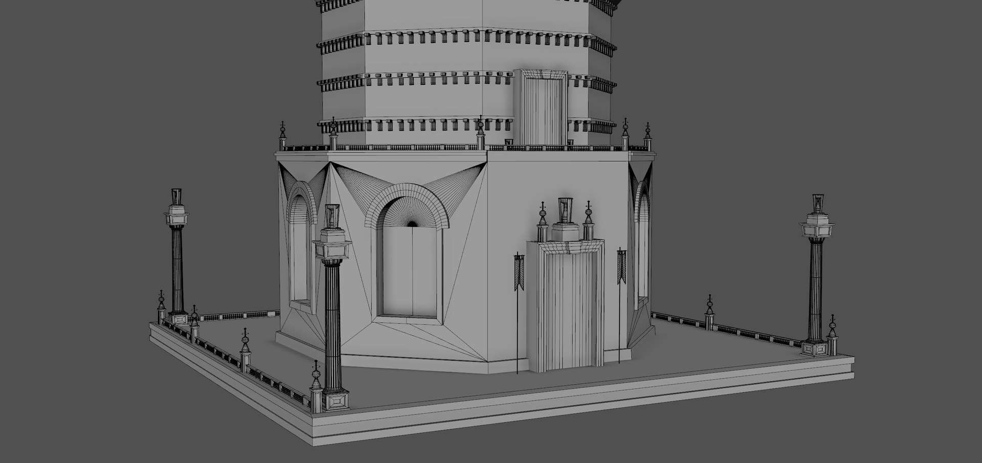3D Anicent Magne Tower Model - TurboSquid 2339201