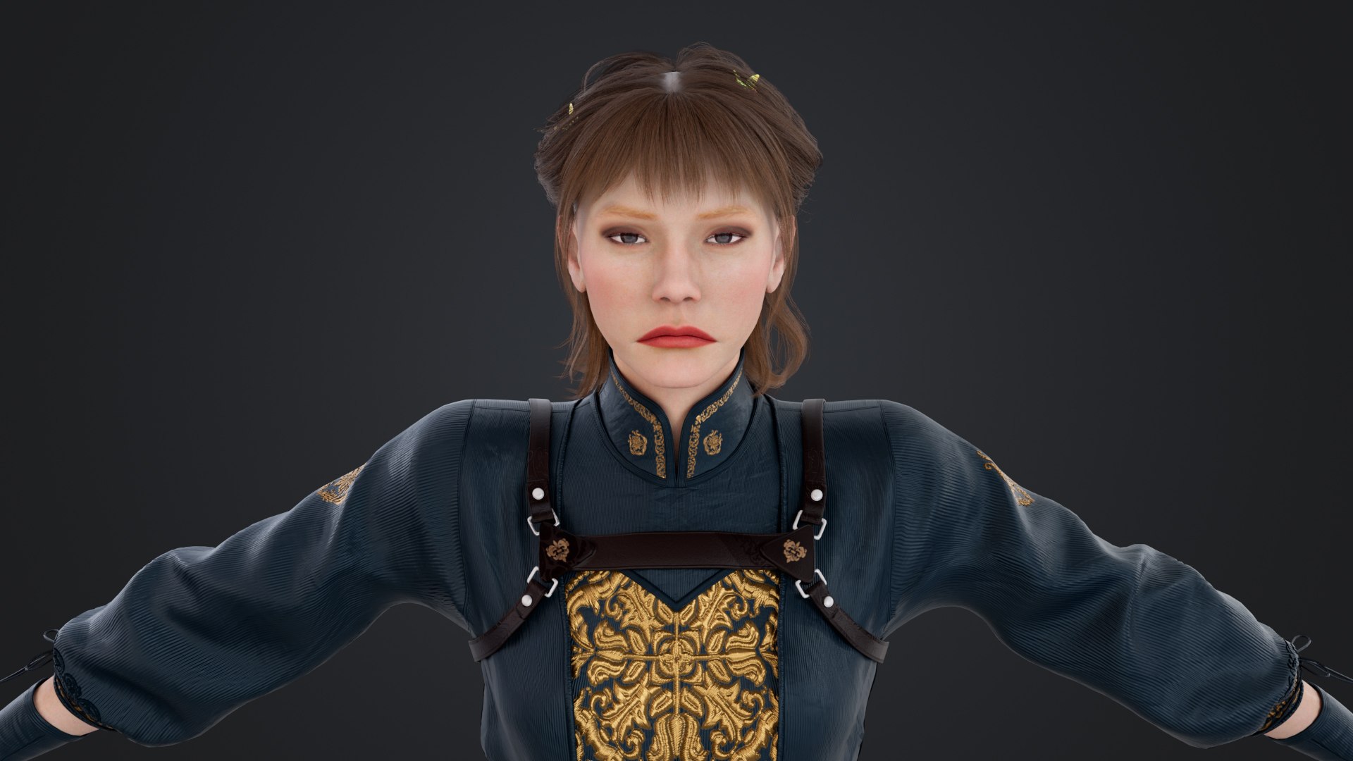 Princess Assassin 3D Model - TurboSquid 2520270