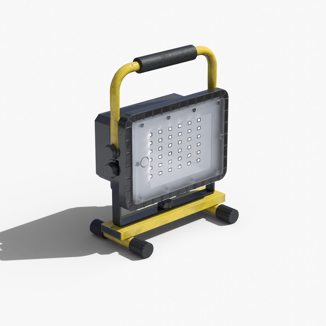 Construction Spotlight Asset model - TurboSquid 2127190