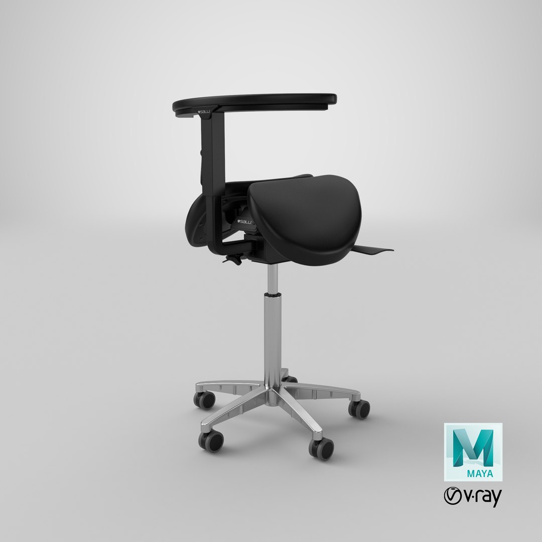 3D Salli MultiAdjuster Elbow Rest Chair Model - TurboSquid 2020184