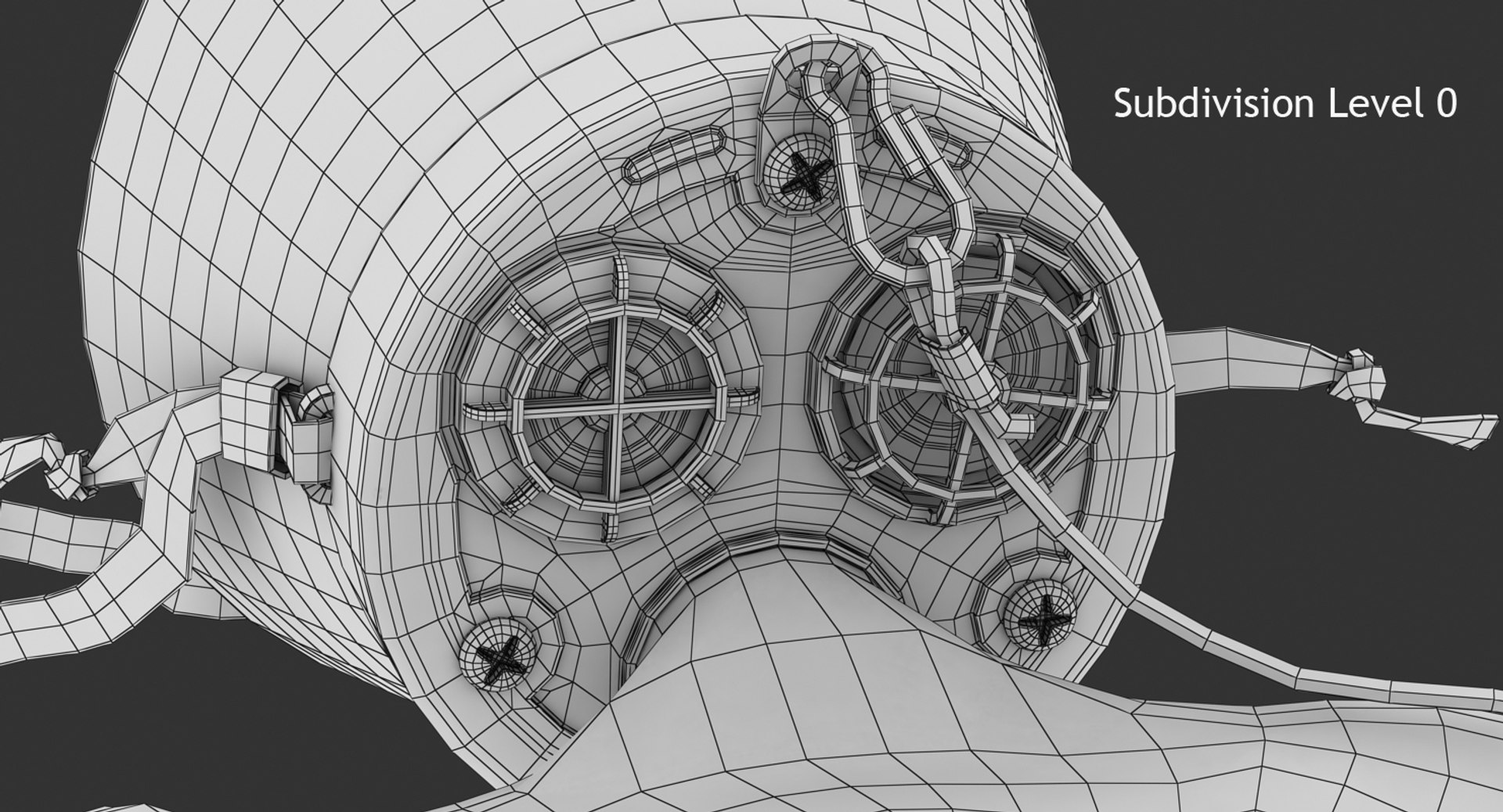 3d Model Airplane Oxygen Mask