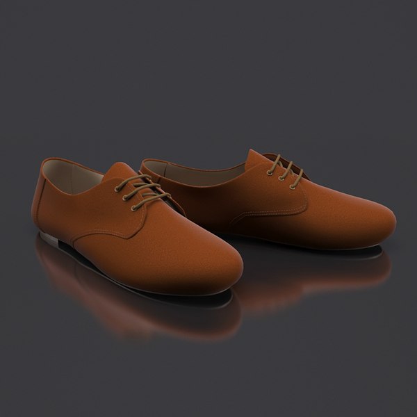 3d women s shoes model