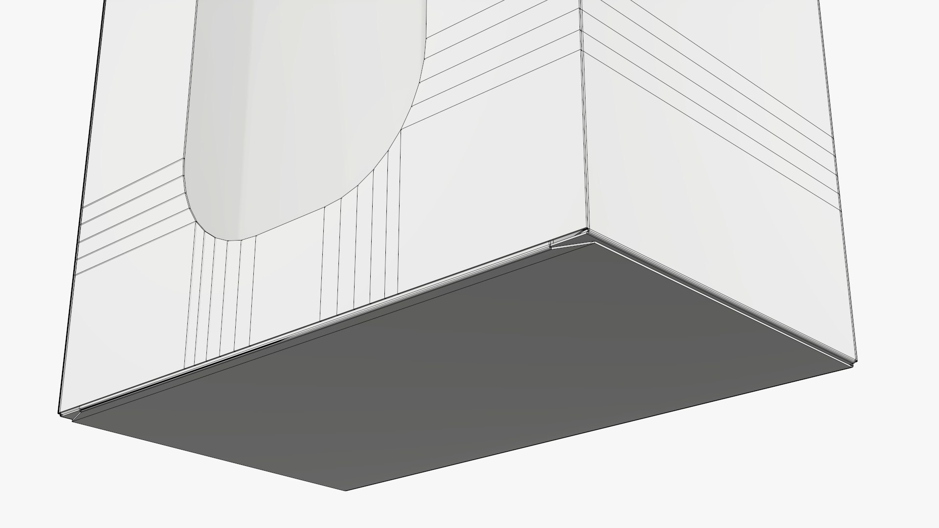 3D Cardboard Box Window Model - TurboSquid 1593044