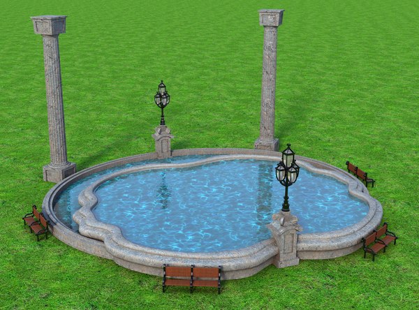 Free 3D Fountain Models | TurboSquid