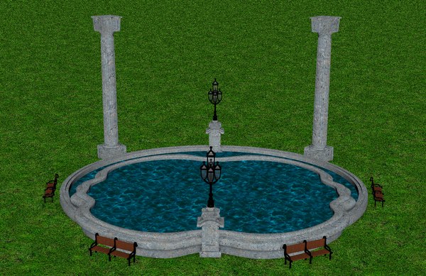 Free 3D model water fountain - TurboSquid 1387533