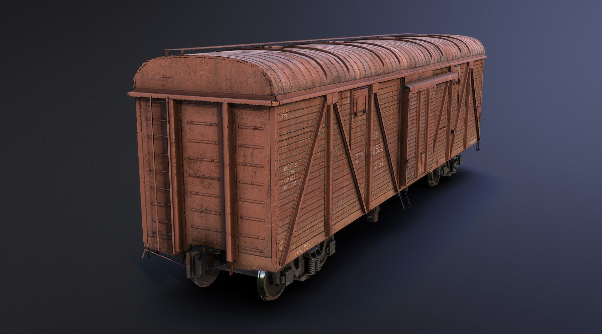Low-poly Boxcar Car Model - TurboSquid 1313437