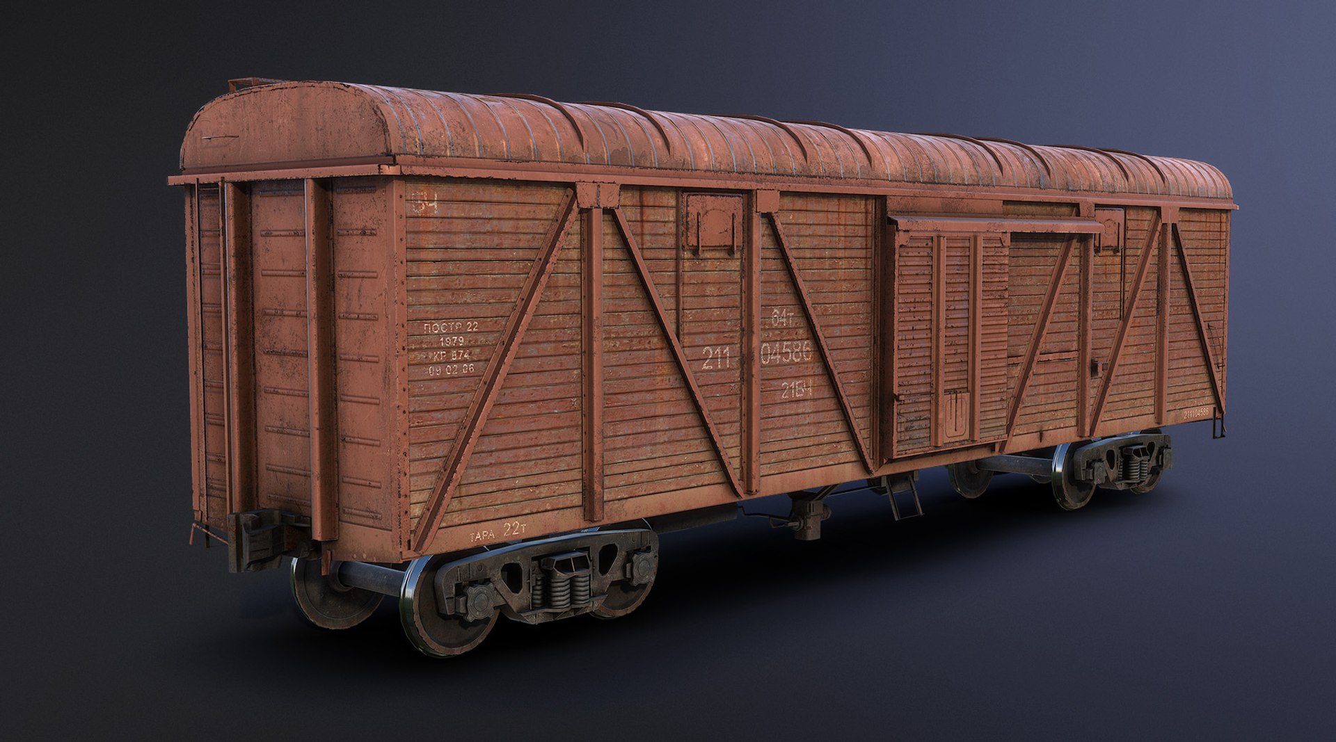 Low-poly Boxcar Car Model - TurboSquid 1313437