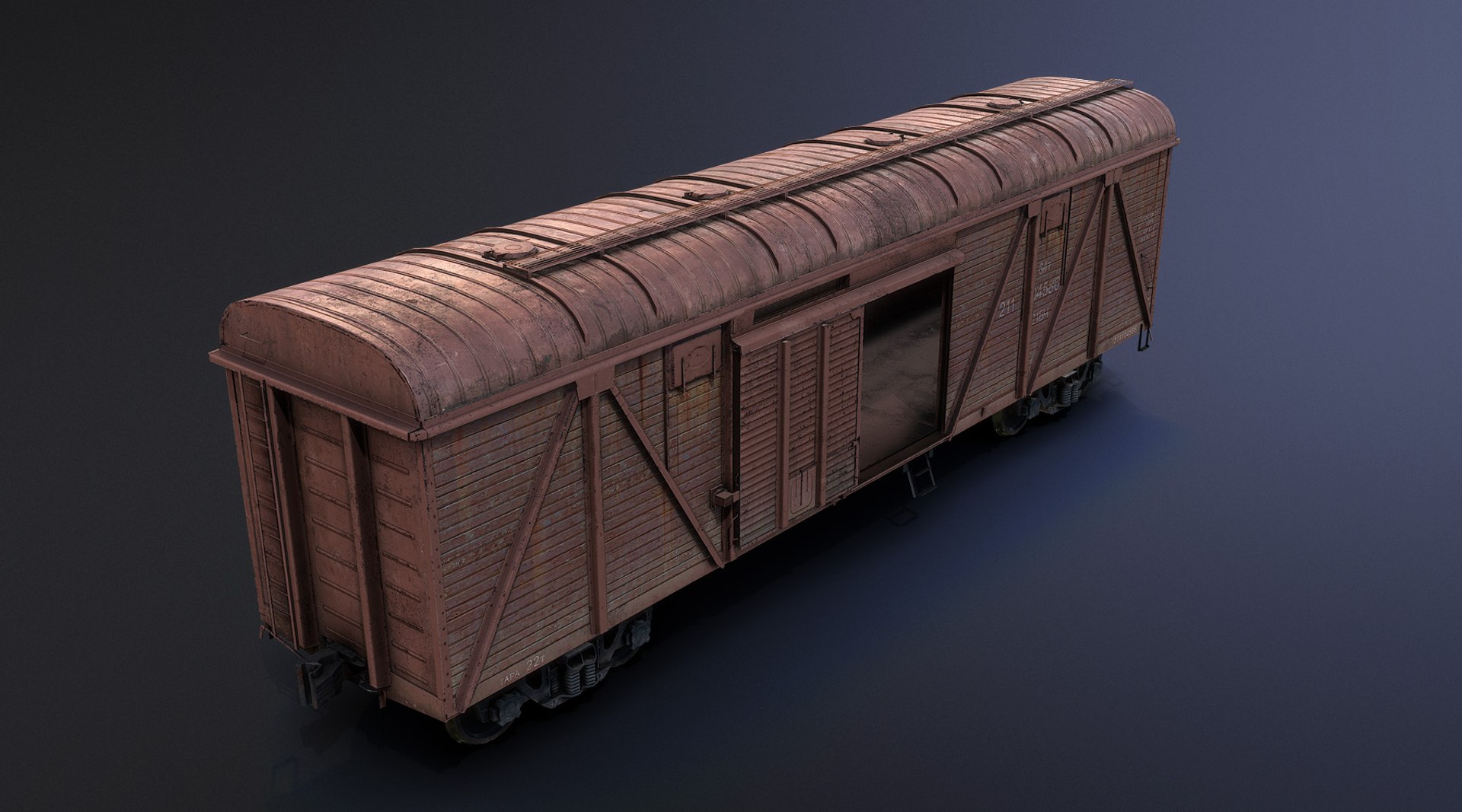 Low-poly Boxcar Car Model - TurboSquid 1313437