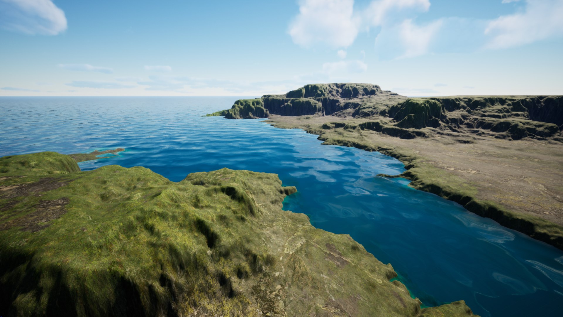 3D Model TERRAIN COASTLINE 10 4K - TurboSquid 2137165