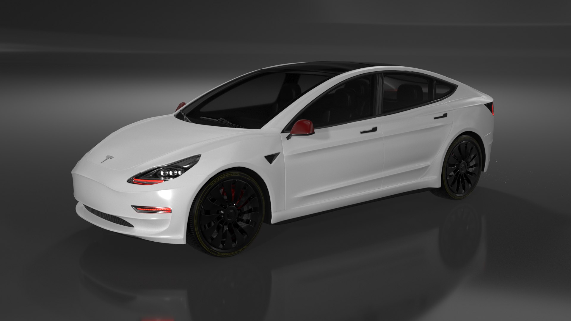 3D Model Tesla Model 3 - TurboSquid 2198402
