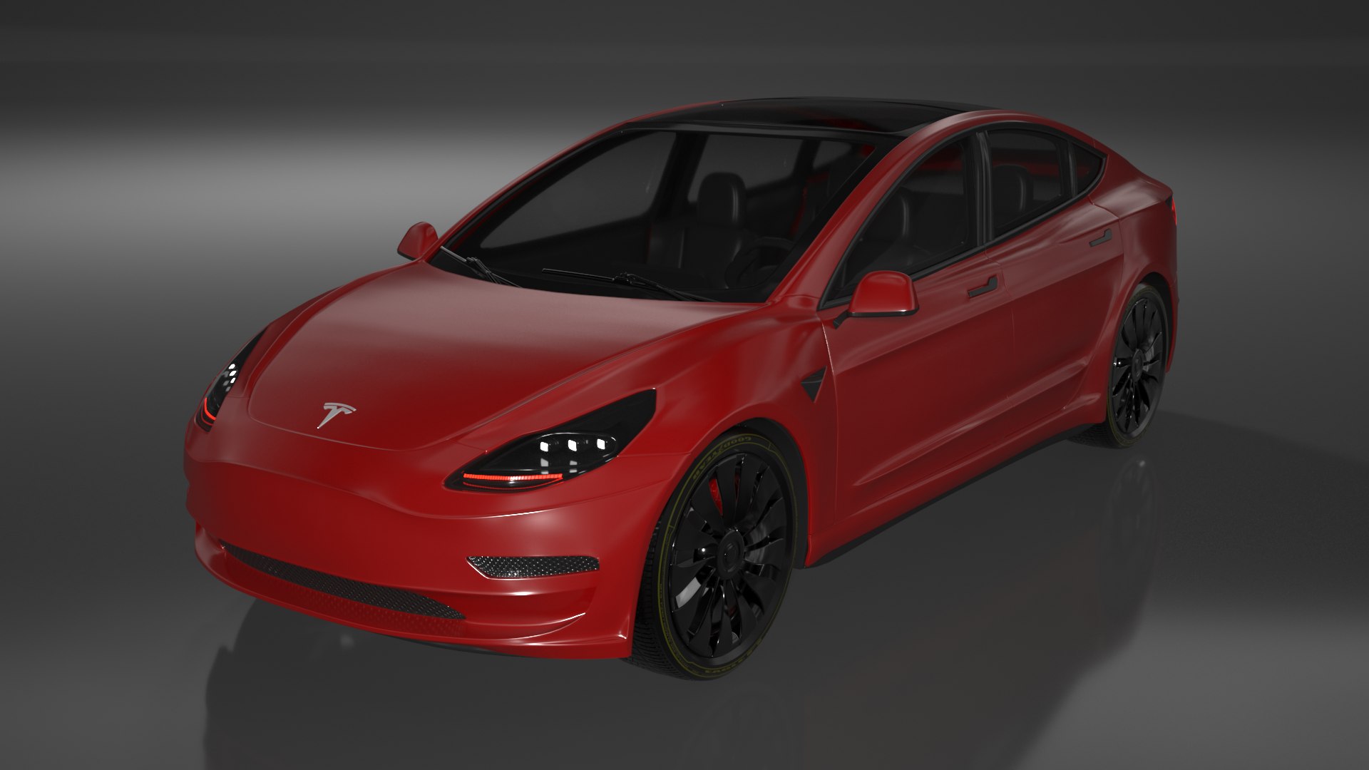 3D Model Tesla Model 3 - TurboSquid 2198402