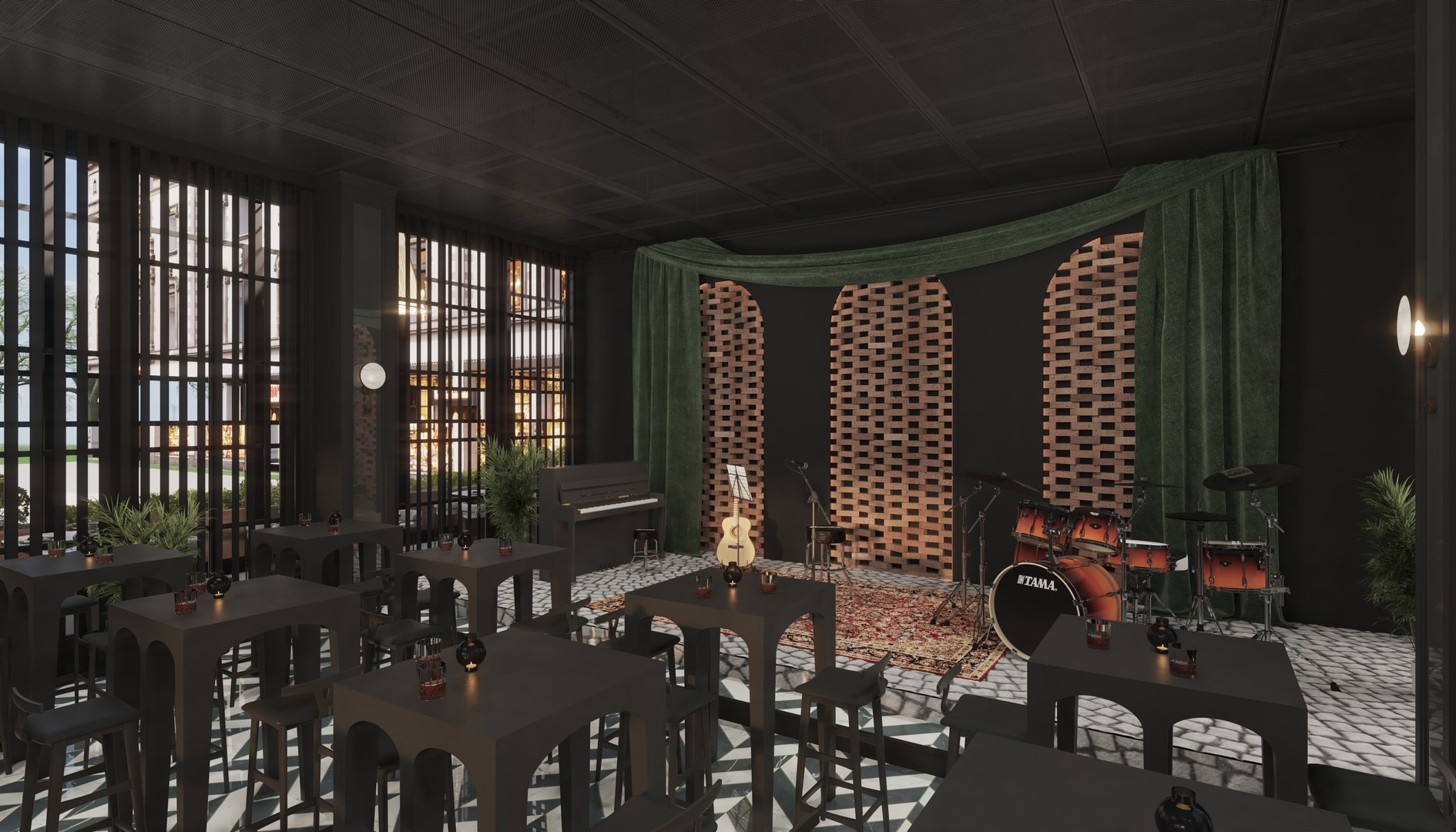 3D Bar-Club - TurboSquid 2349417
