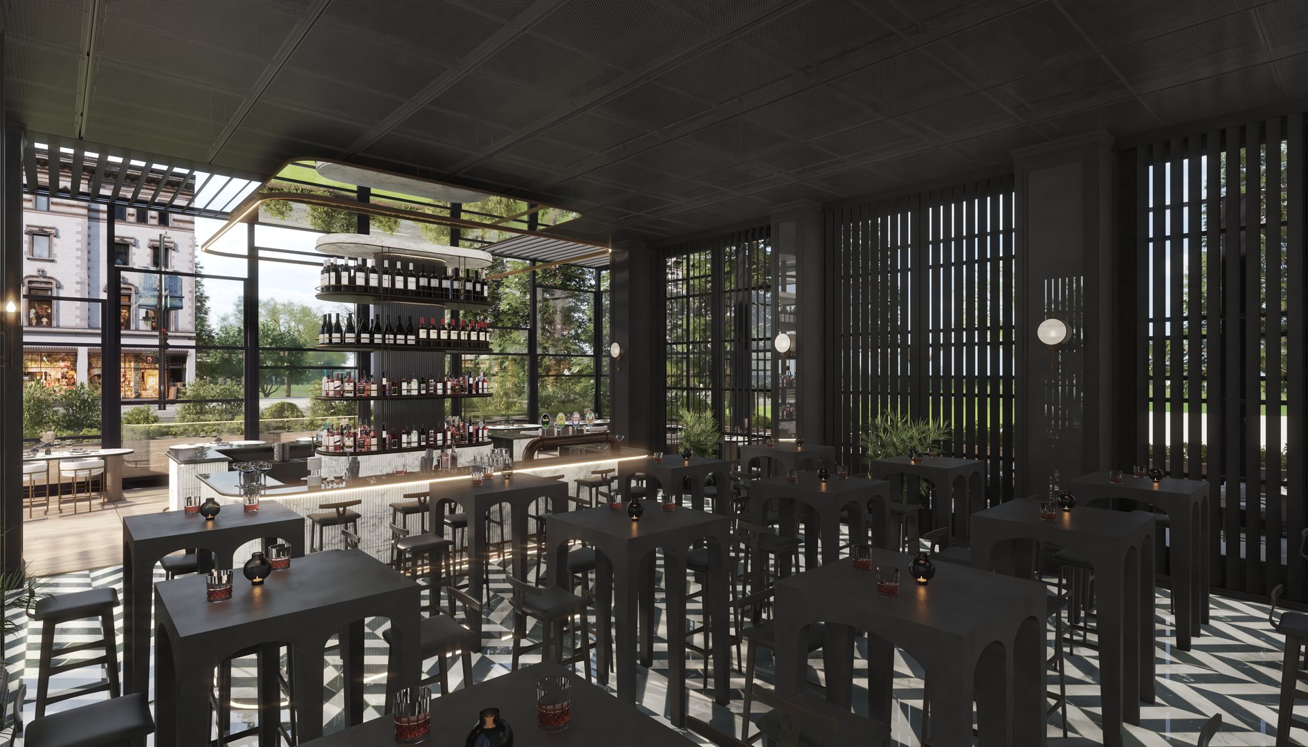 3D Bar-Club - TurboSquid 2349417
