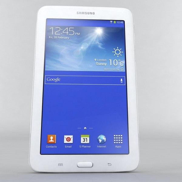 d model samsung galaxy tab
