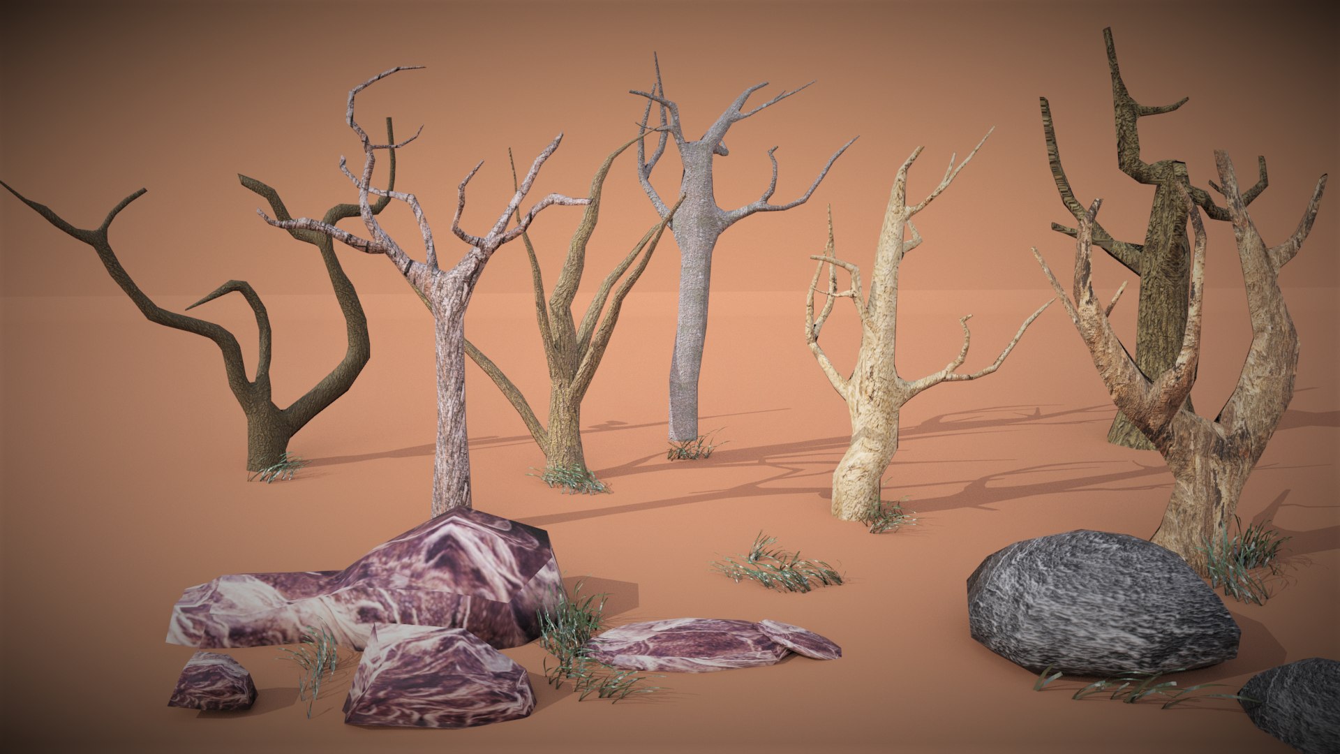 Tree Pack 3D Model - TurboSquid 1643735