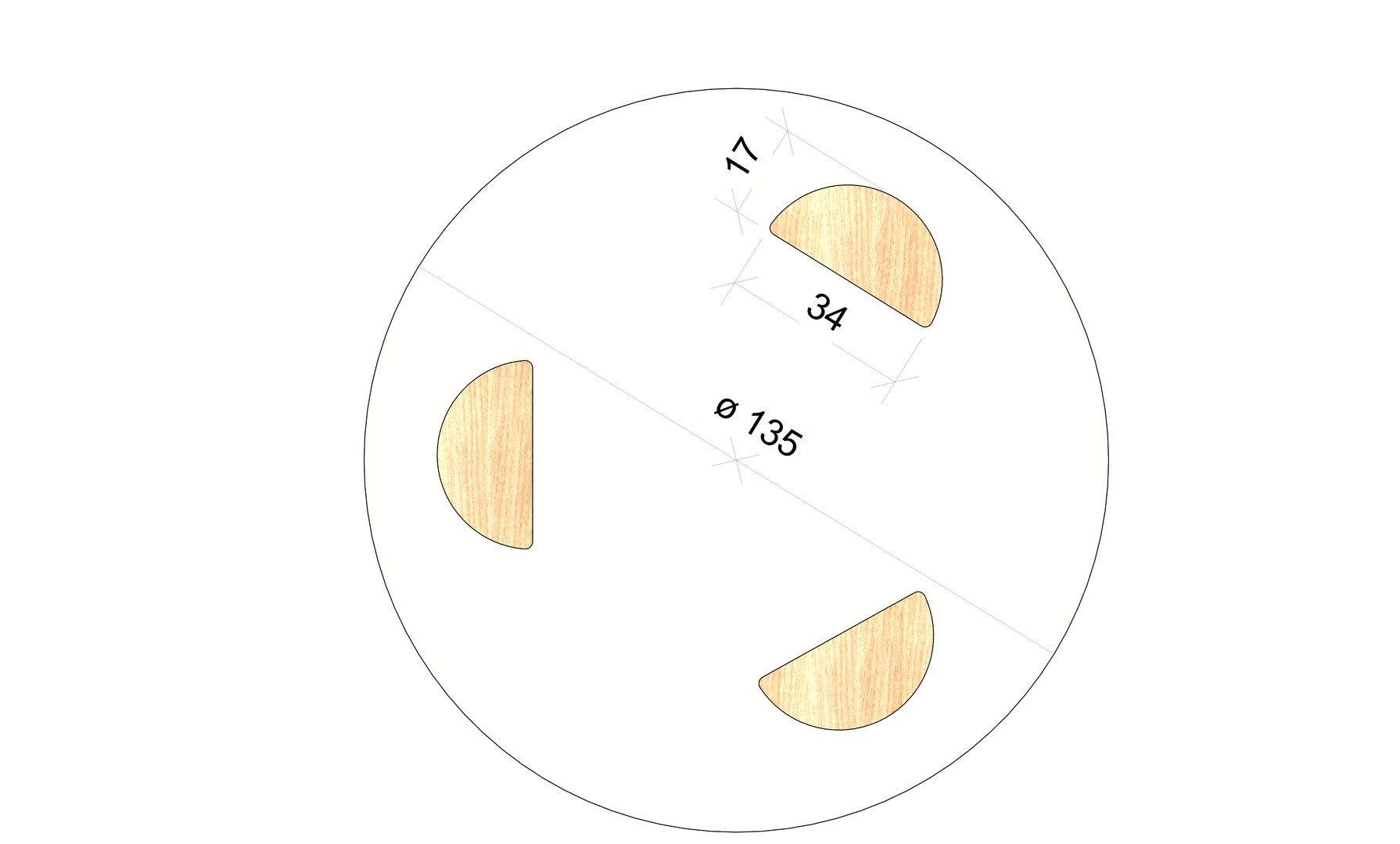 Center Circular Table Wood Model - TurboSquid 1470930