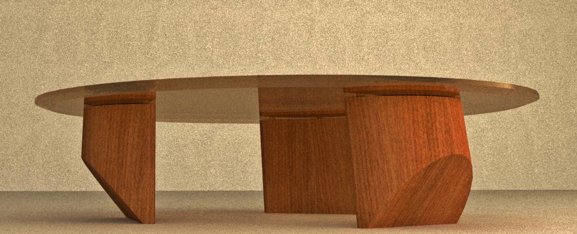 Center Circular Table Wood Model - TurboSquid 1470930