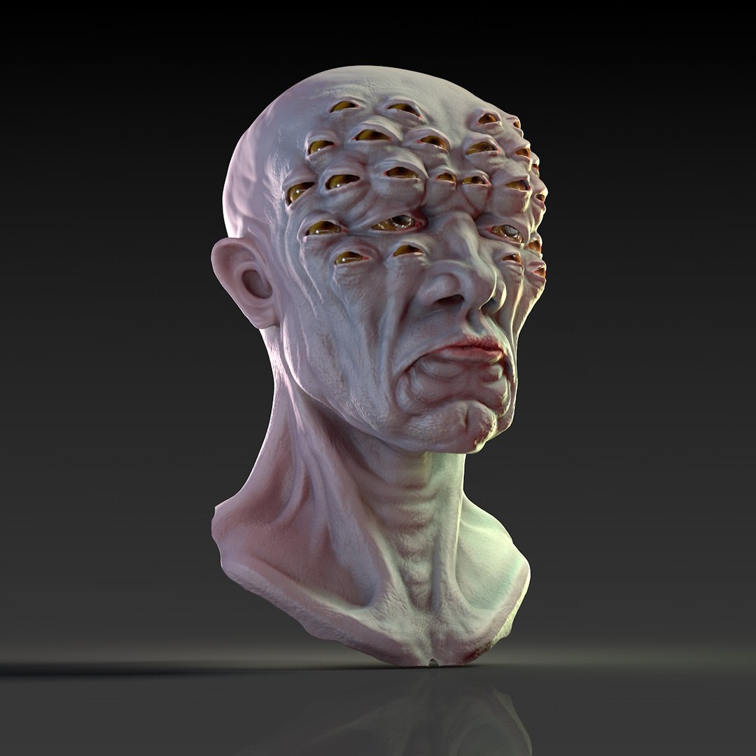 Watch Head 3d Model