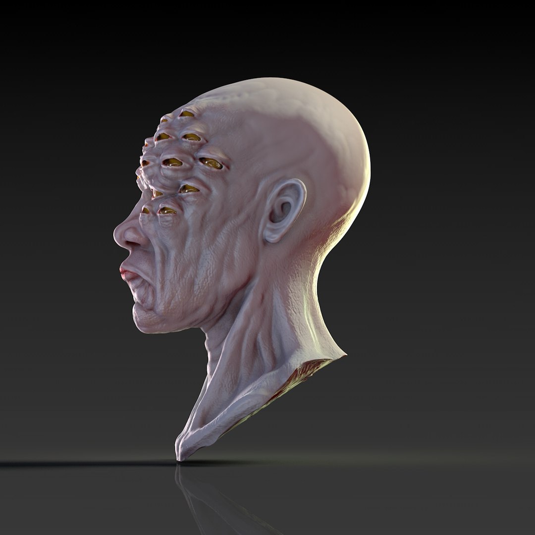 Watch Head 3d Model