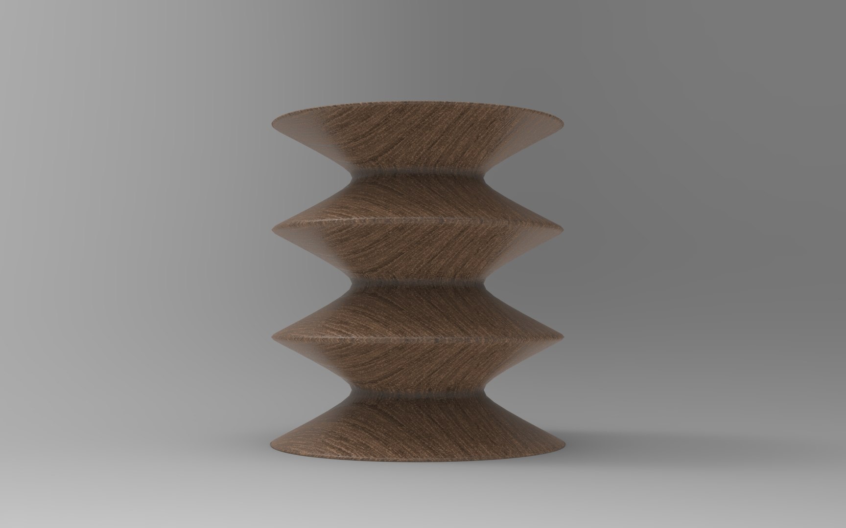 3D Zigzag Side Table - TurboSquid 2013883