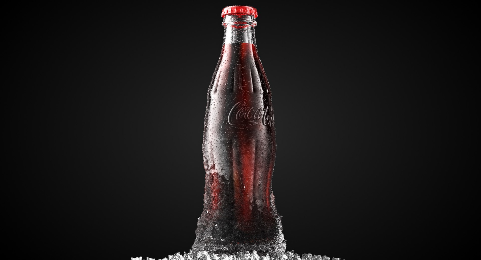 Coca Cola - 3d Max