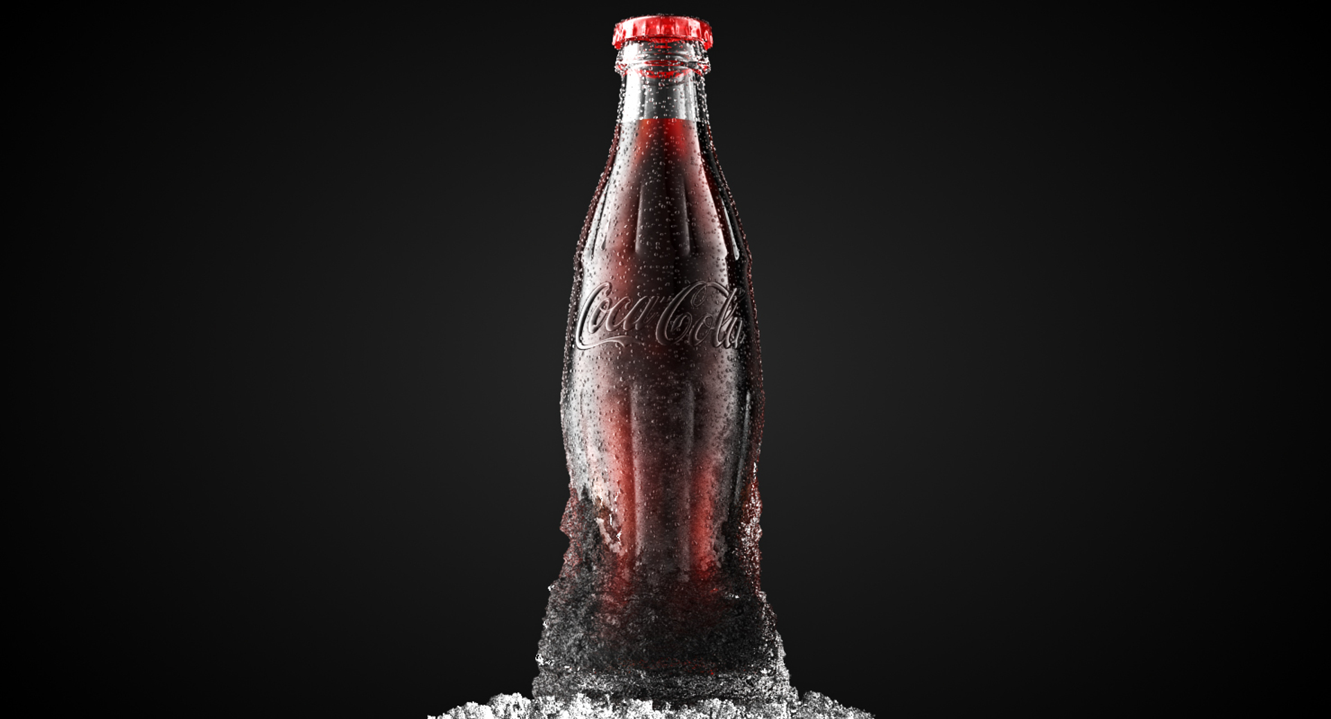 Coca Cola - 3d Max