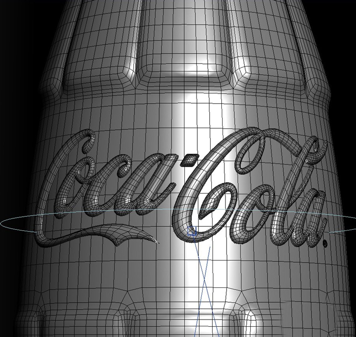 Coca Cola - 3d Max