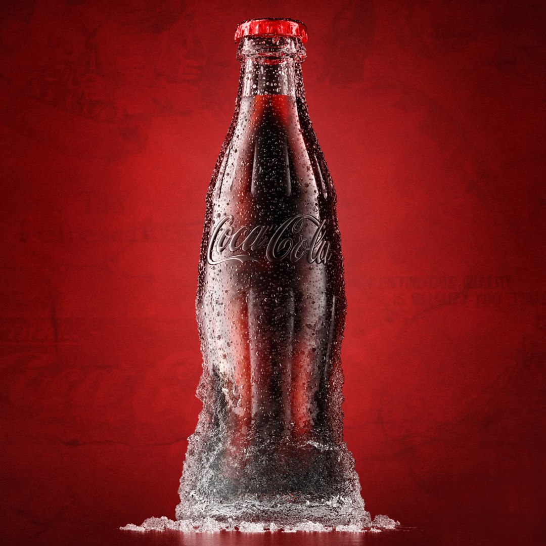 Coca Cola - 3d Max